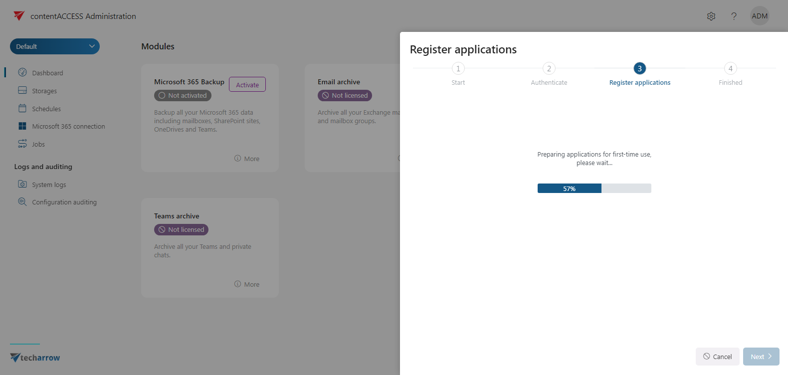 contentACCESS Version 7.0 details - TECH-ARROW