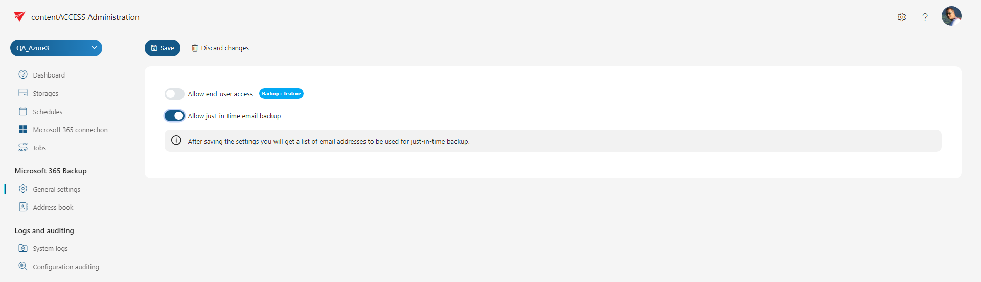 contentACCESS Version 7.0 details - TECH-ARROW